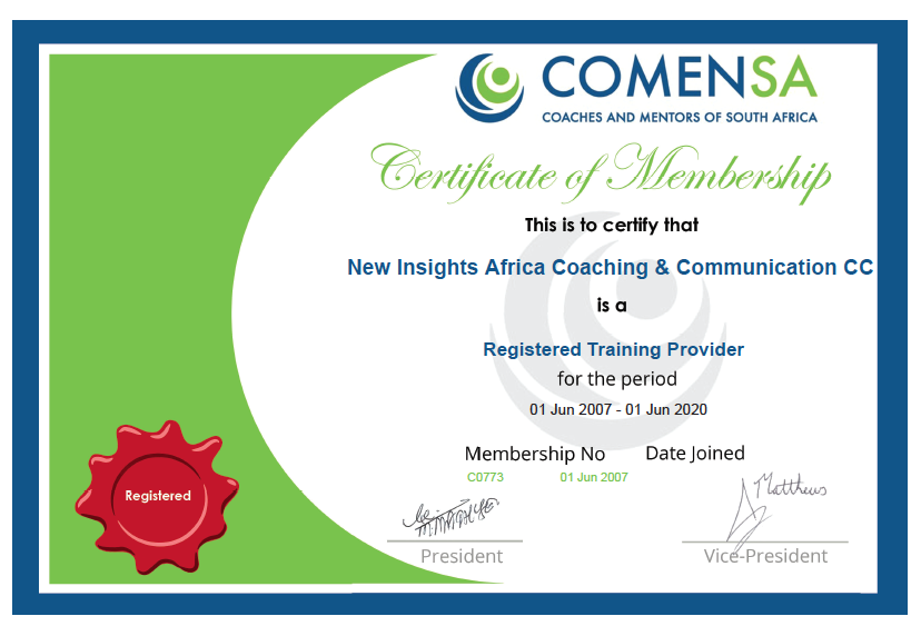 Internationally accredited life coach training from New Insights